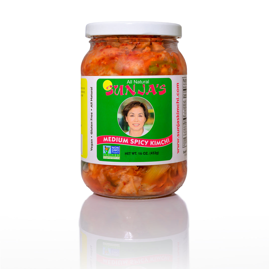 Sunja’s Medium Spicy Kimchi 16oz – Sunja's Kimchi